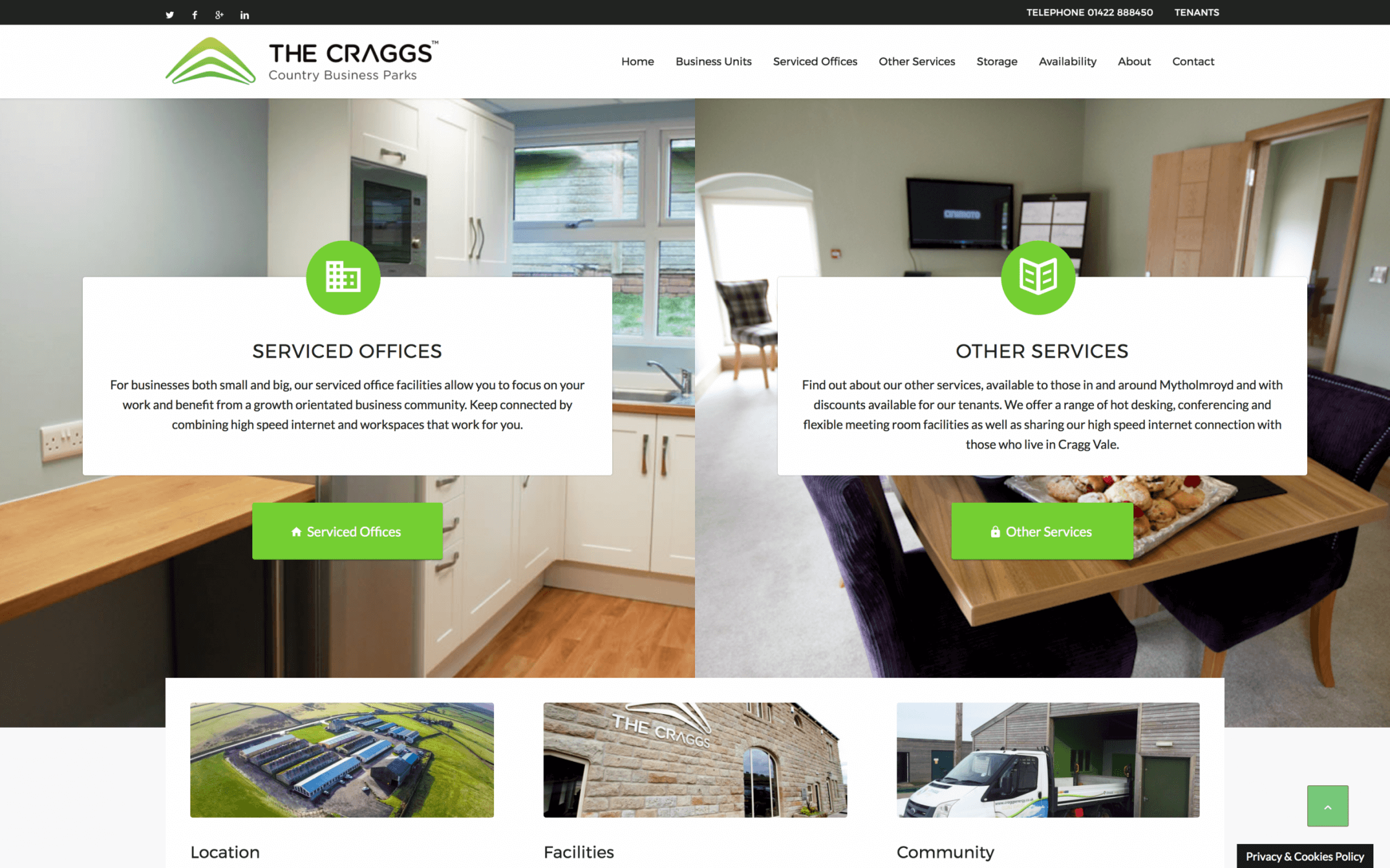 Website Redesign for Property Development and Management Company ...